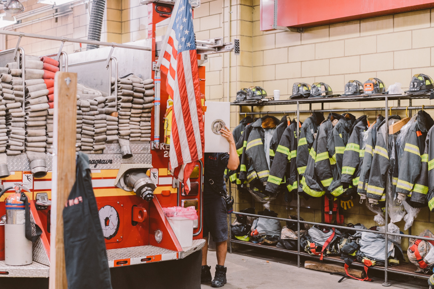 inside fdny fire station